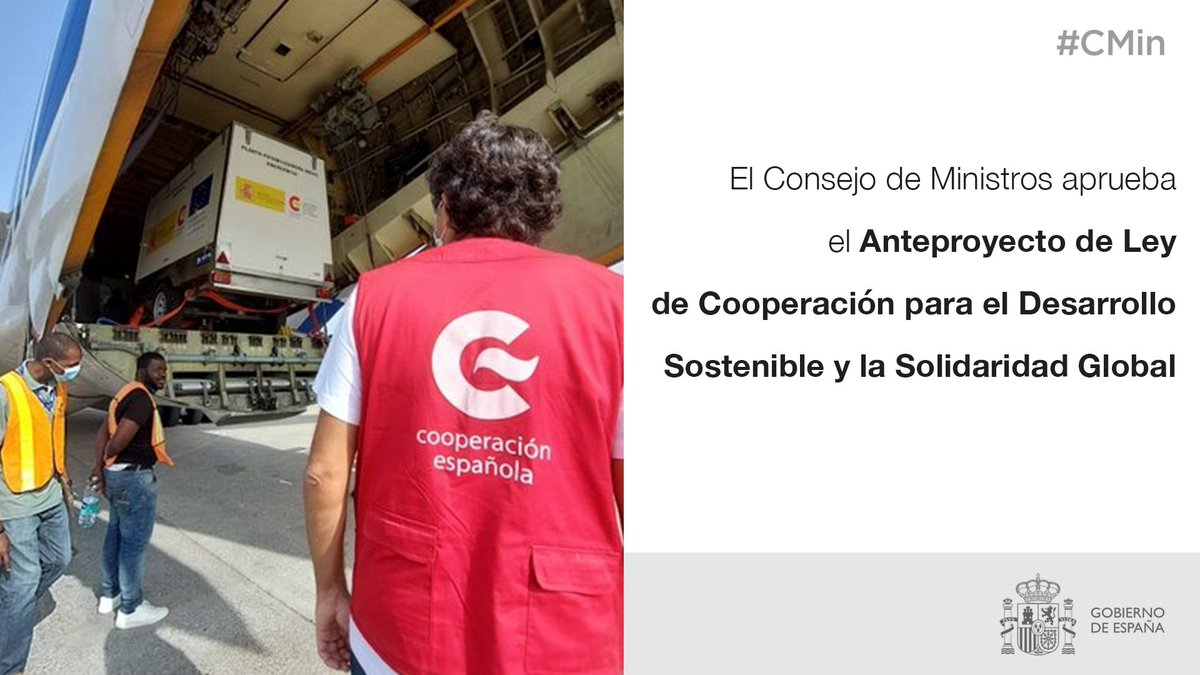 El Consejo De Ministros Aprueba El Anteproyecto De Ley De Cooperación 7762
